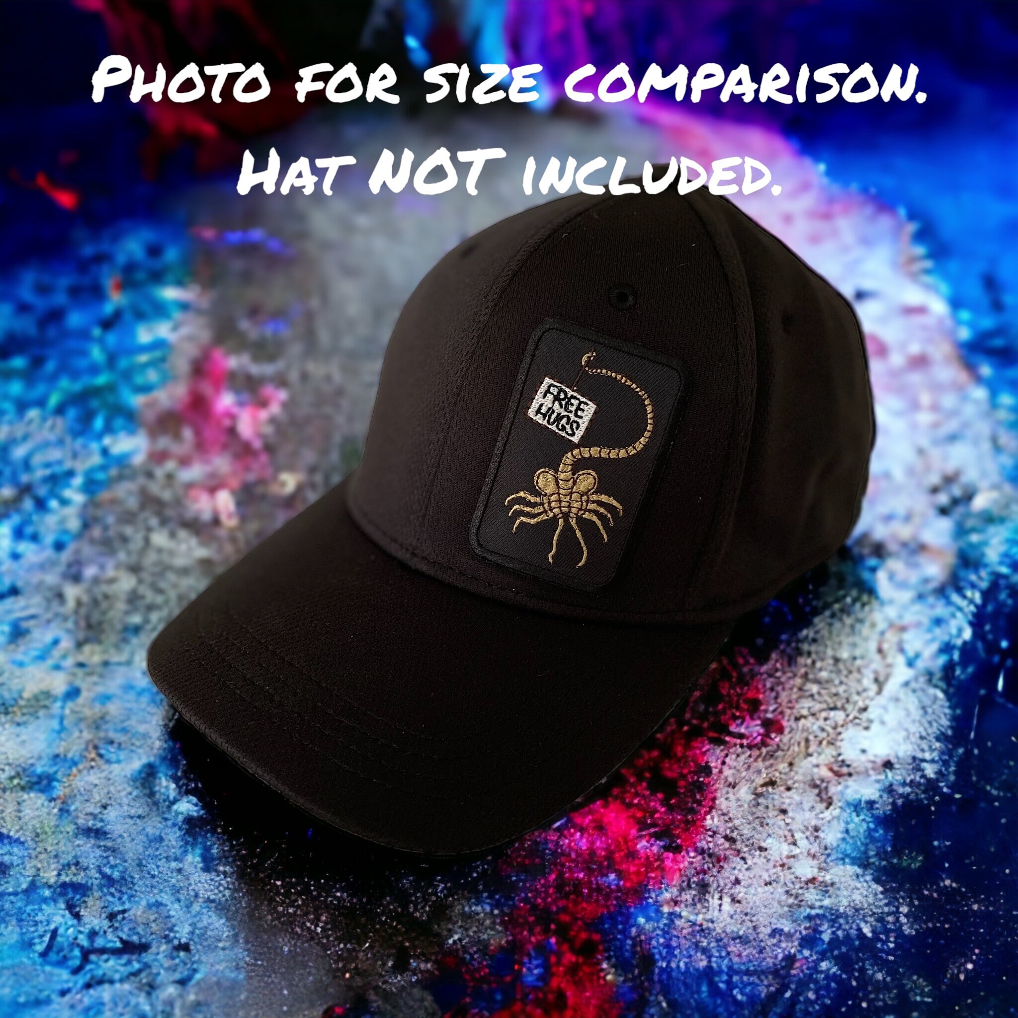 FREE HUGS Alien Parody Embroidered Patch - Etsy