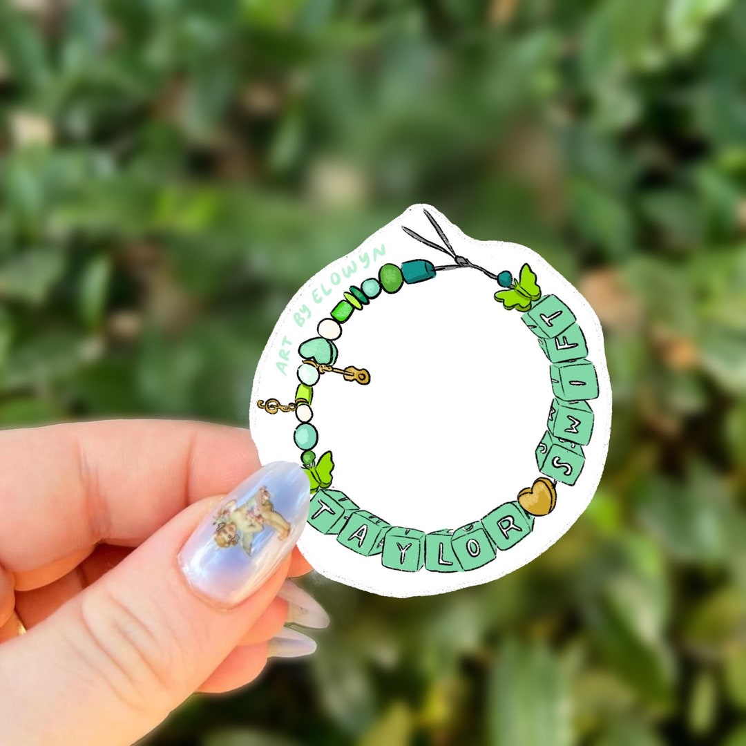 Debut Friendship Bracelet Sticker Taylor Swift Surprise Songs Sticker ...