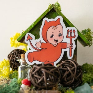 Angel and Devil Sticker Waterproof Sticker Laptop Stickers Stickers for ...