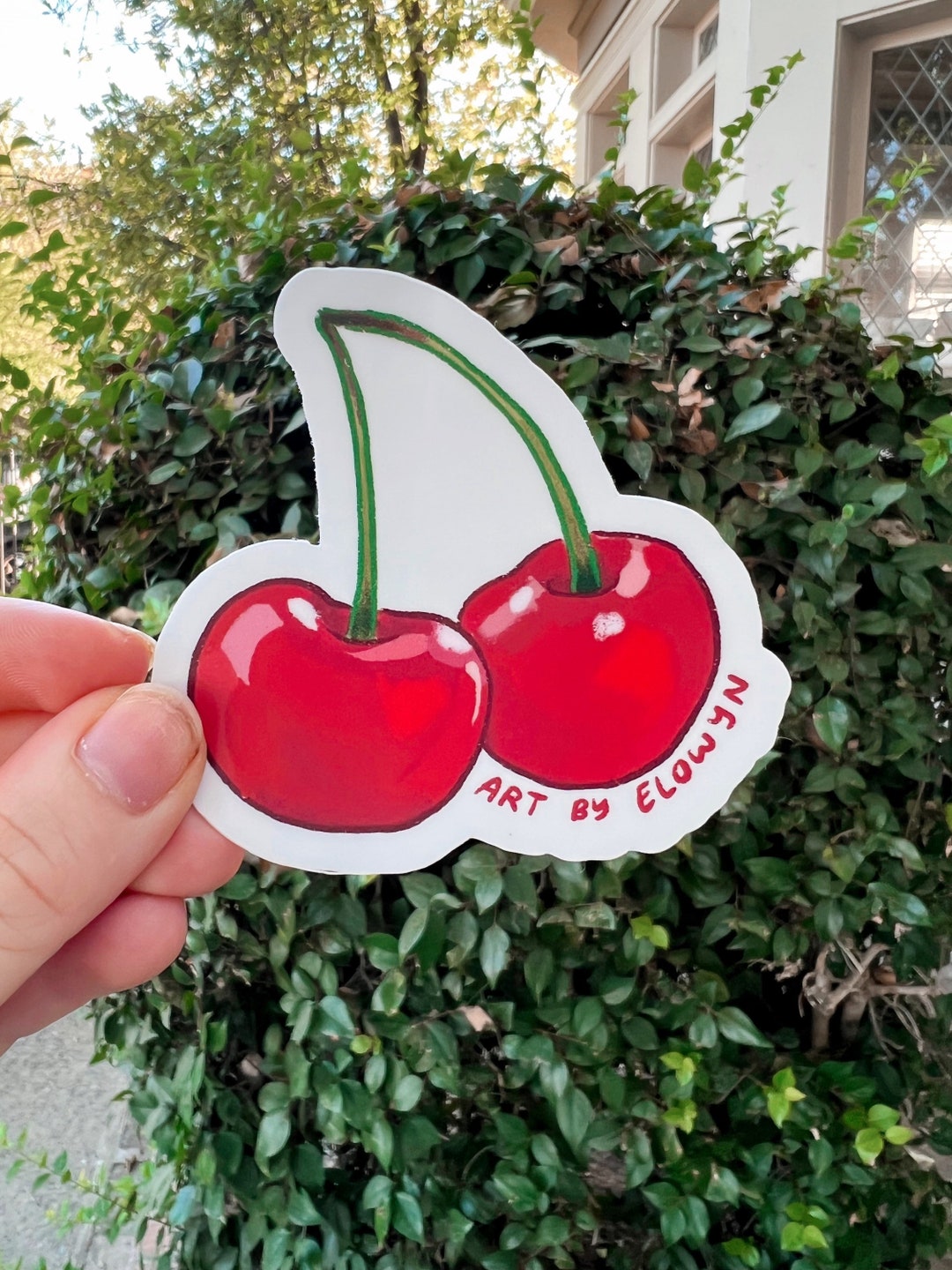Cherry Sticker Stickers for Hydroflask Laptop Stickers - Etsy