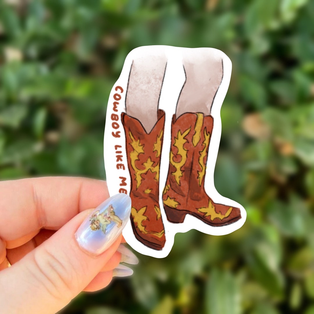 Cowboy Like Me Sticker Taylor Swift Surprise Songs Sticker Evermore ...