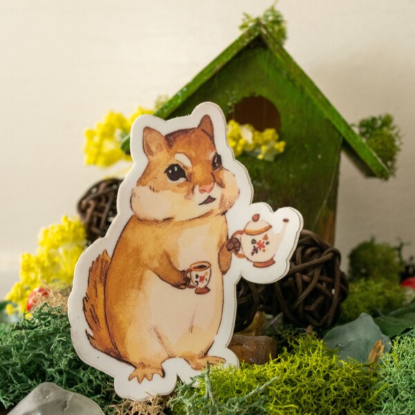 Chipmunk Stickers - Etsy Canada