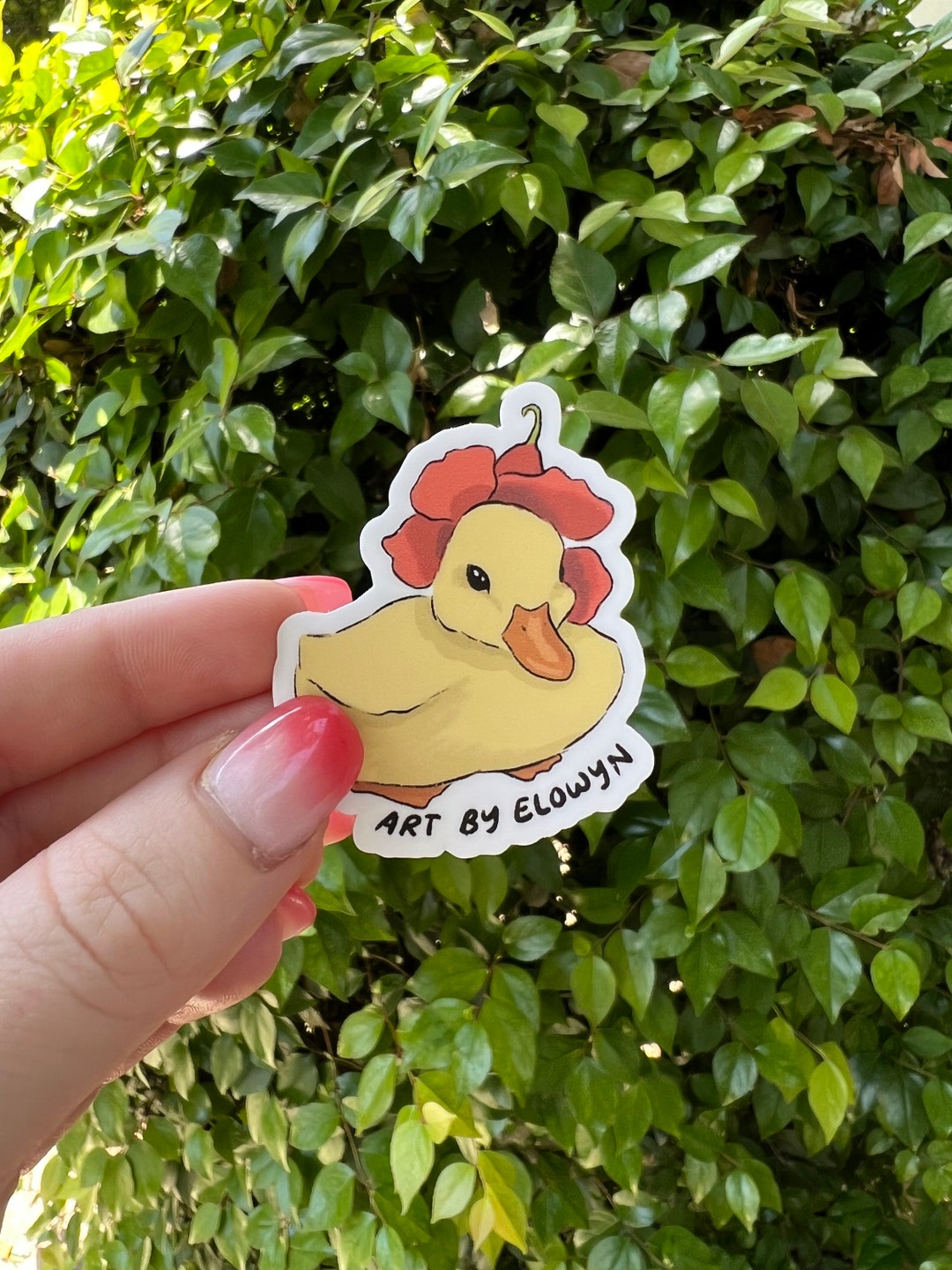 MINI Duck Sticker Duckling Sticker Sticker Waterproof Sticker Stickers ...