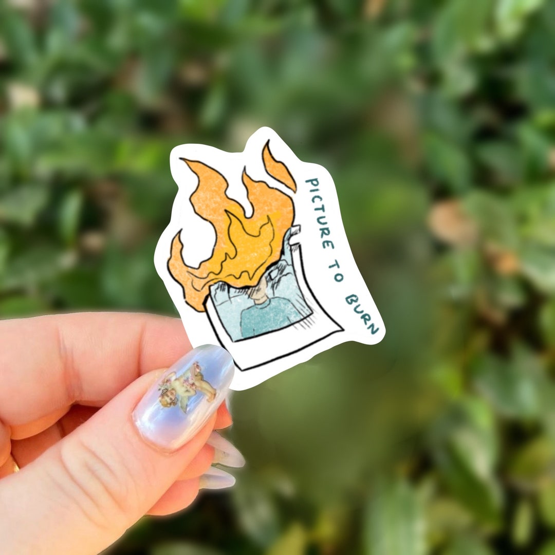 Picture to Burn Sticker Taylor Swift Surprise Songs Sticker Debut ...
