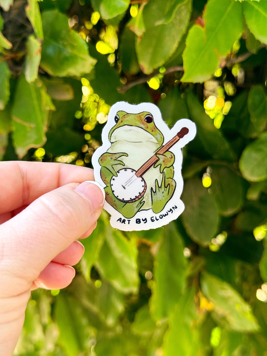 Frog Musician Sticker Stickers for Hydroflask Laptop Stickers ...