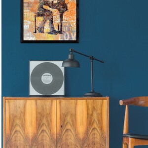 Monk Abstractedly Framed Poster - Etsy