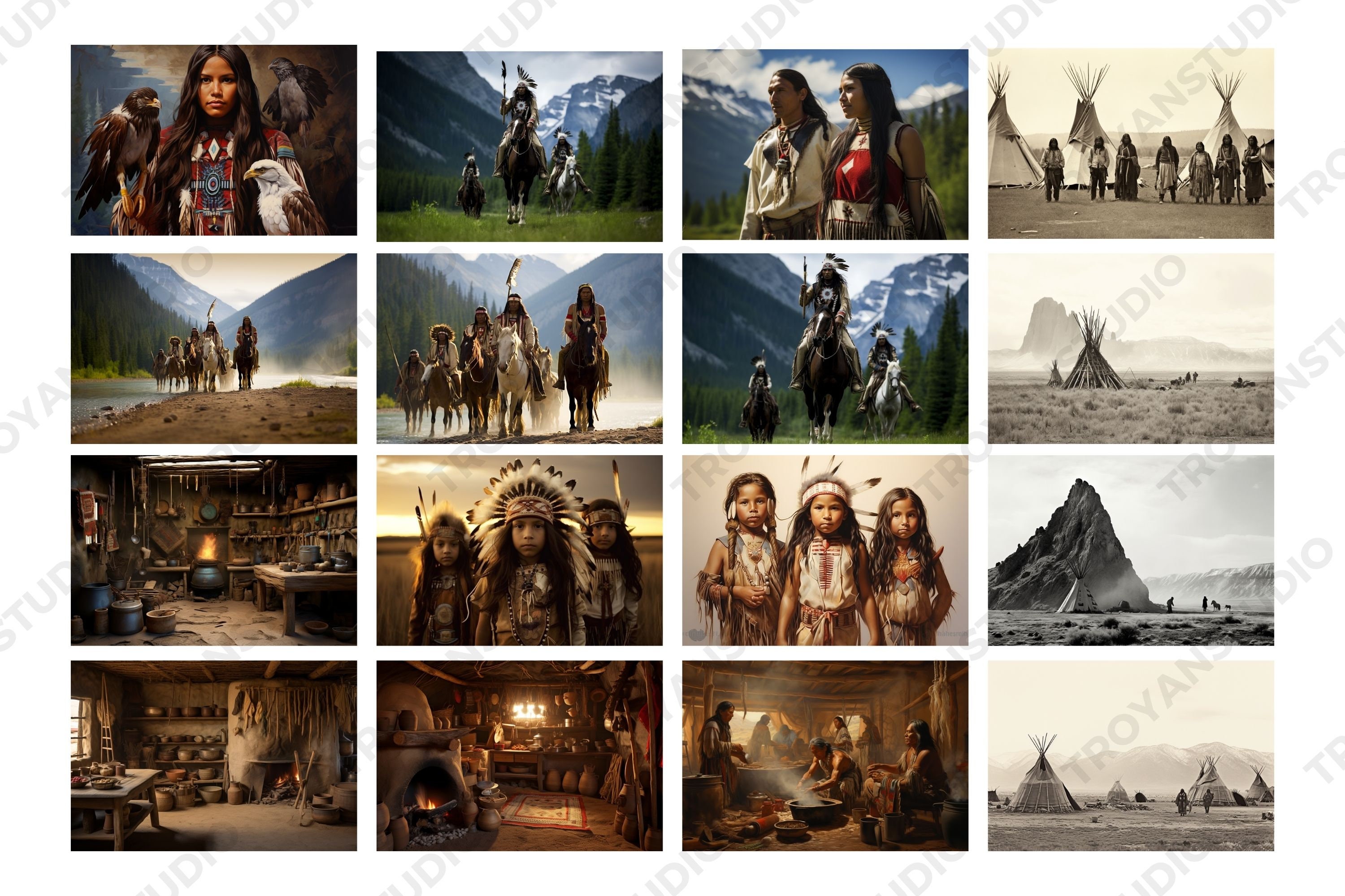 Native American Poster, MEGA BUNDLE, Indigenous Art, Native American ...