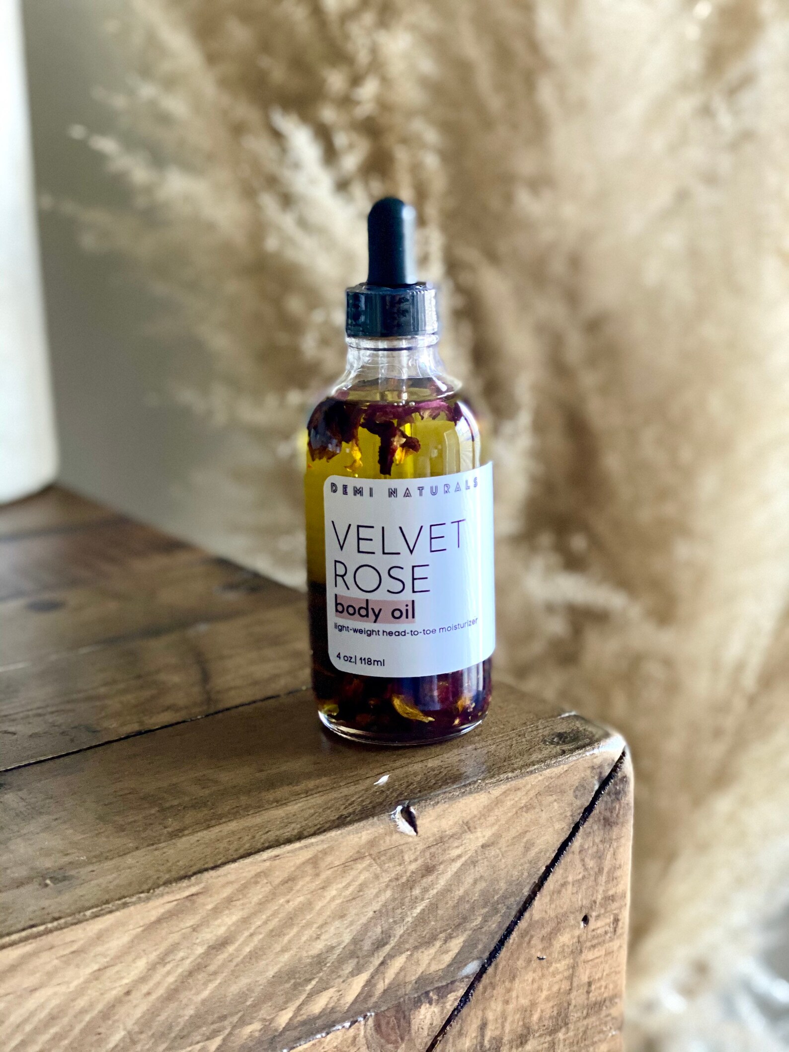 Body Oil Velvet Rose | Etsy