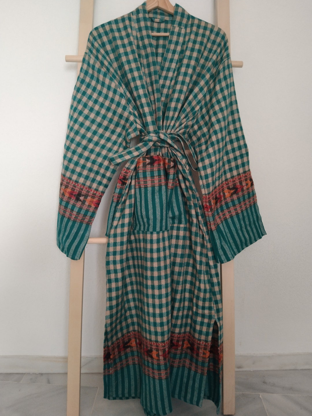 Wool Blend Robe,gifts for Him,gifts for Her, Loungewear,boho Robe ...