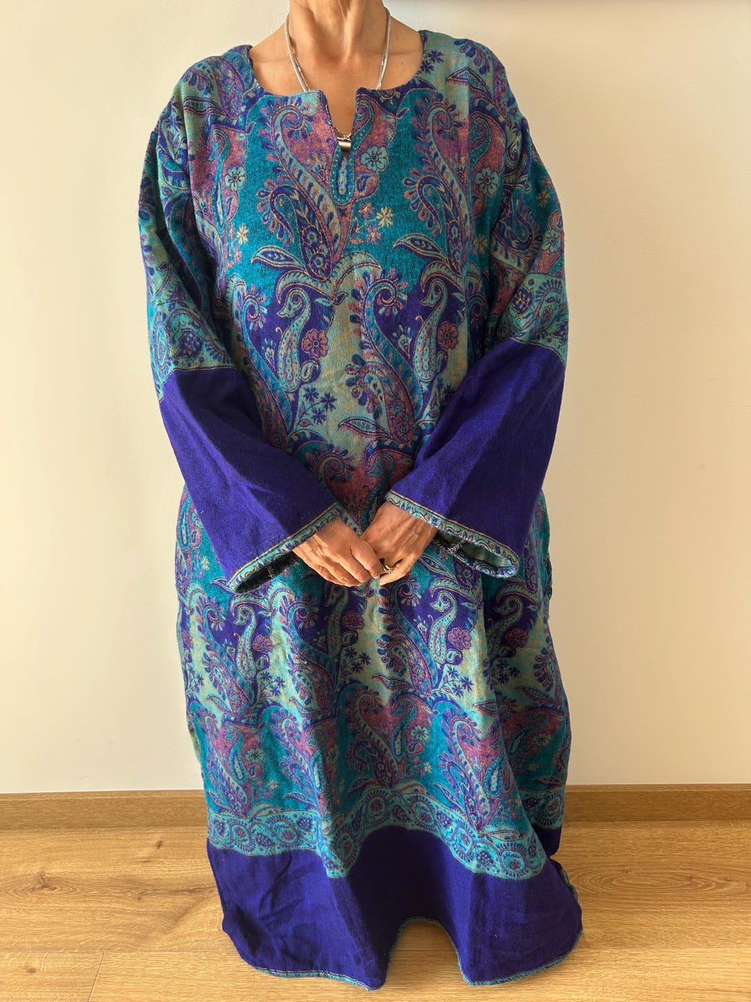 Yak Wool Kaftan,resort Wear, Loungewear,gifts for Her, Christmas Gift ...