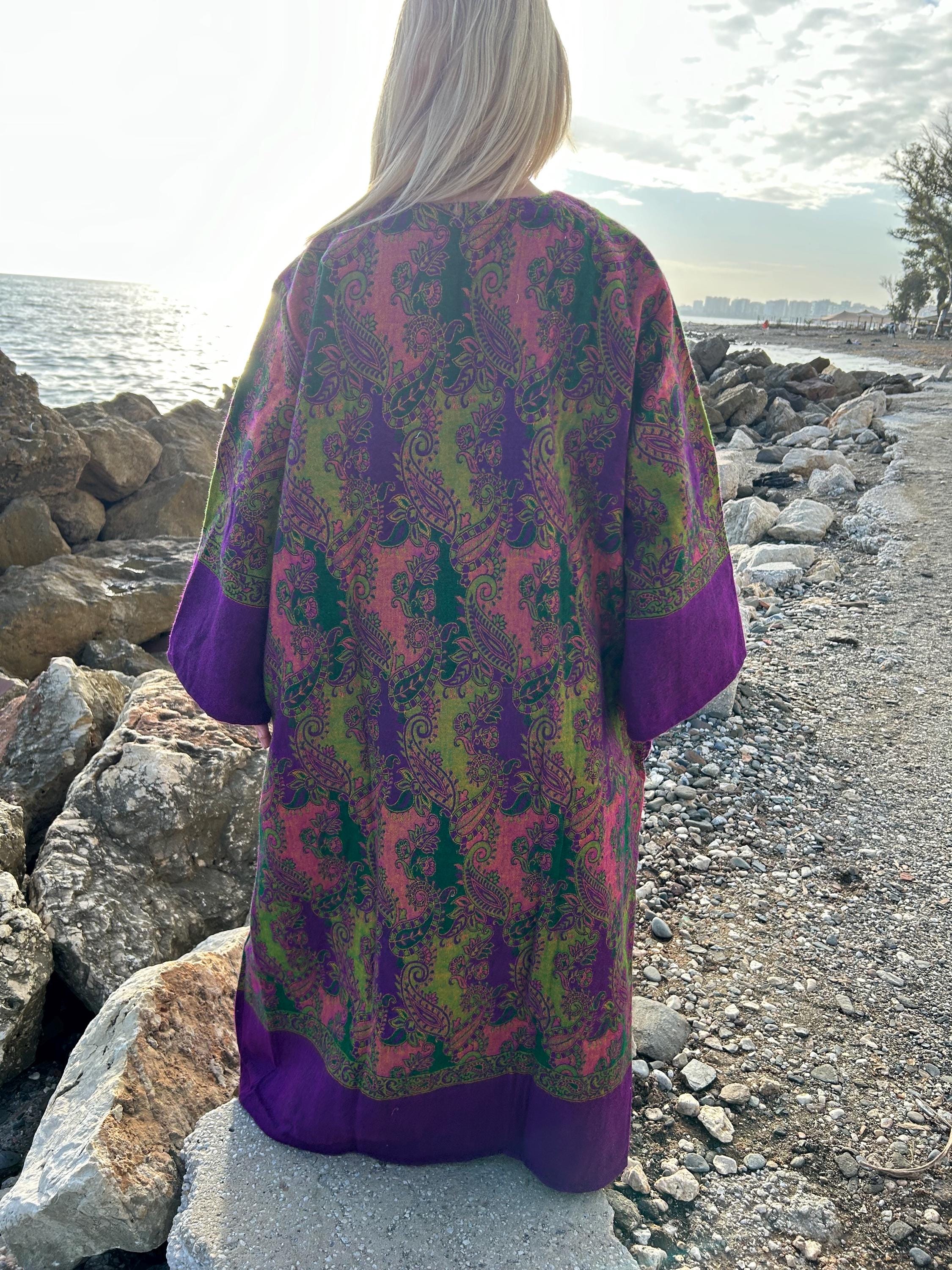 Yak Wool Kaftan,winter Kaftan,gifts for Her,resort Wear,loungewear ...