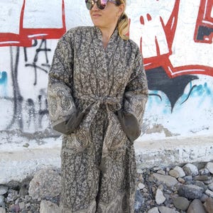 Yak Wool Robe,gifts for Her,wool Robe,wool Kimono,wool Loungewear ...