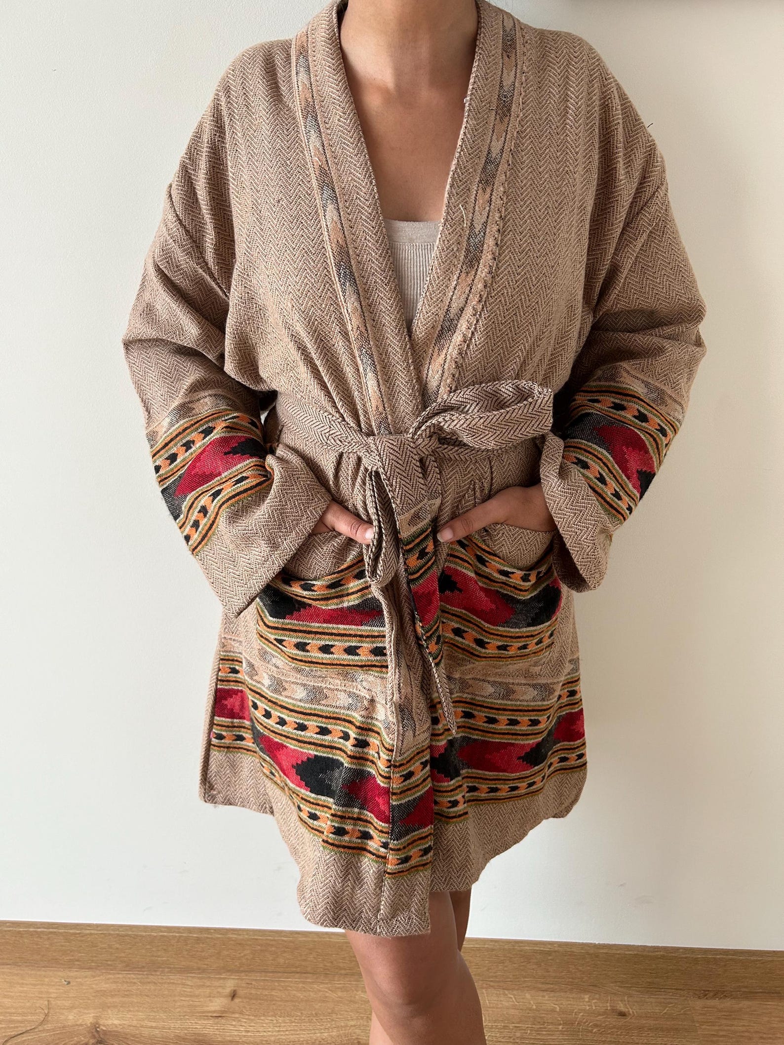Yak Wool Jacket,short Wool Robe,gifts for Her,loungewear,spring Jacket ...