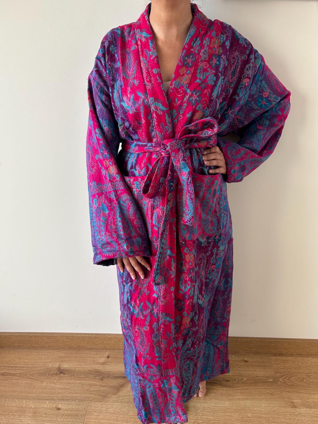 Yak Wool Robe,winter Robe,gifts for Her, Christmas Gift,boho Robe ...