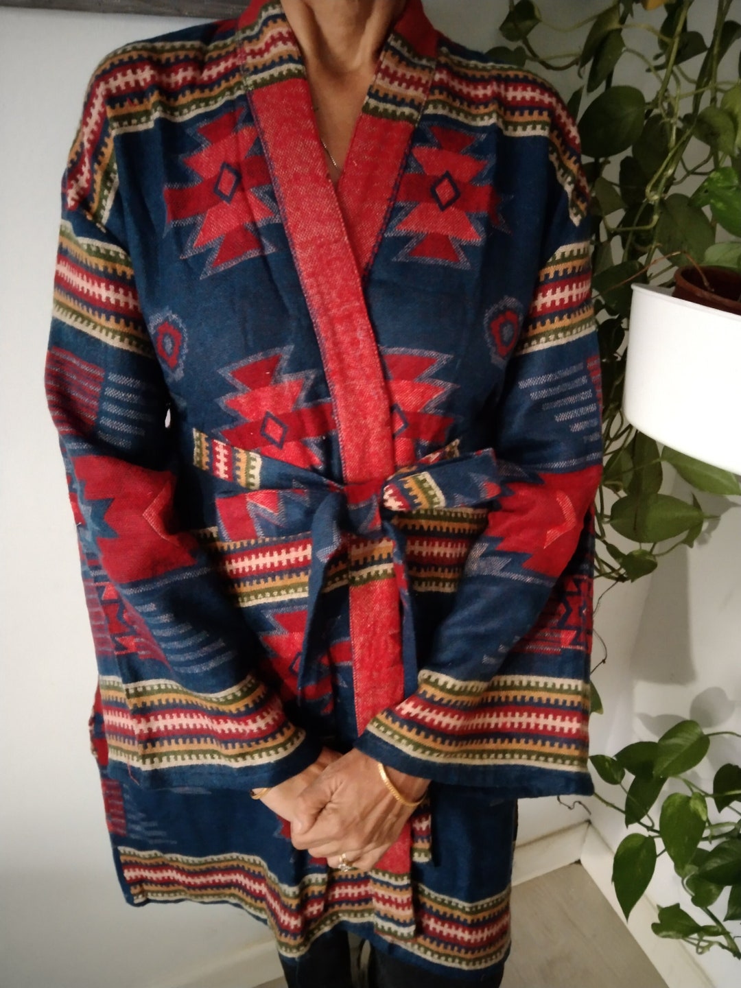 Unisex Yak Wool Robe,resort Wear,wool Jacket,wool Robe,wool Kimono ...