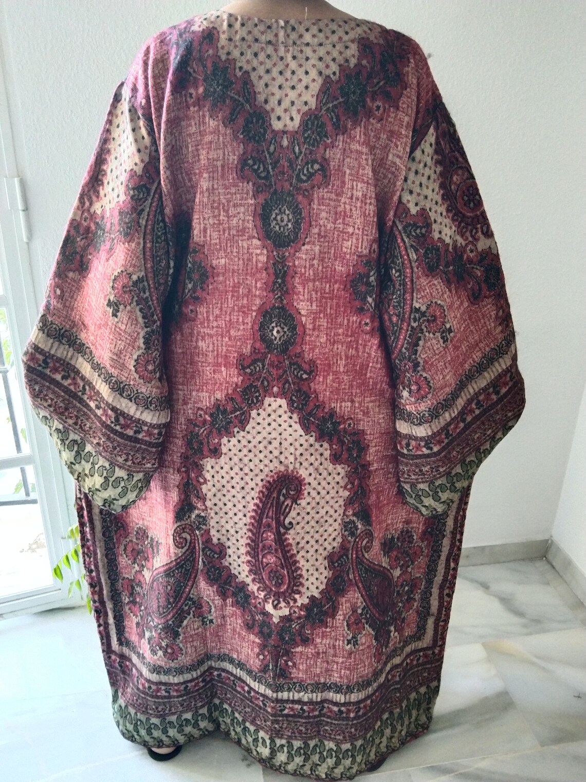 Woolen Blend Kaftan,woolen Kaftan,winter Dress, Woollen Dress ...