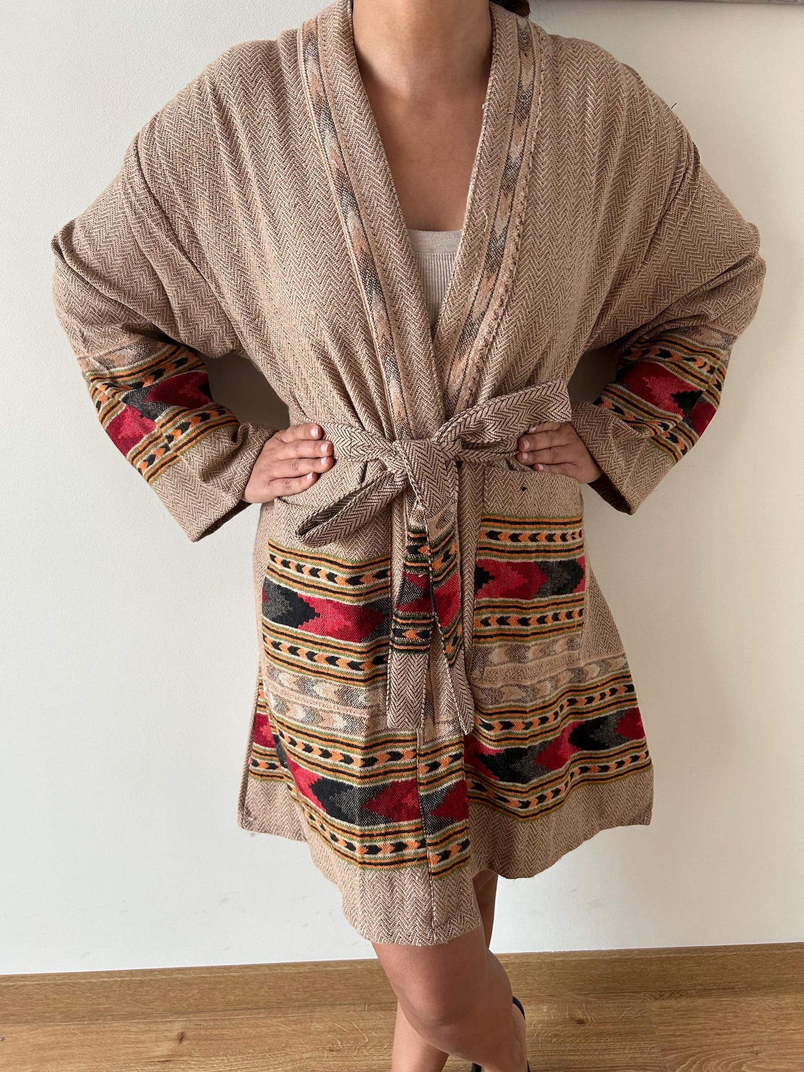 Yak Wool Jacket,short Wool Robe,gifts for Her,loungewear,spring Jacket ...
