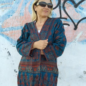 Yak Wool Kimono,open Jacket,gifts for Her,resort Wear,boho Jacket,wool ...