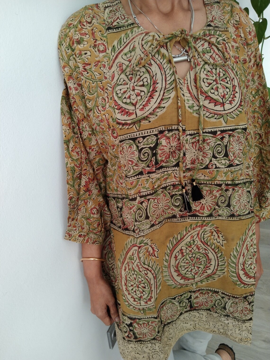 Cotton Tunic,blockprint Tunic,gifts for Her, Loungewear,resort Wear ...
