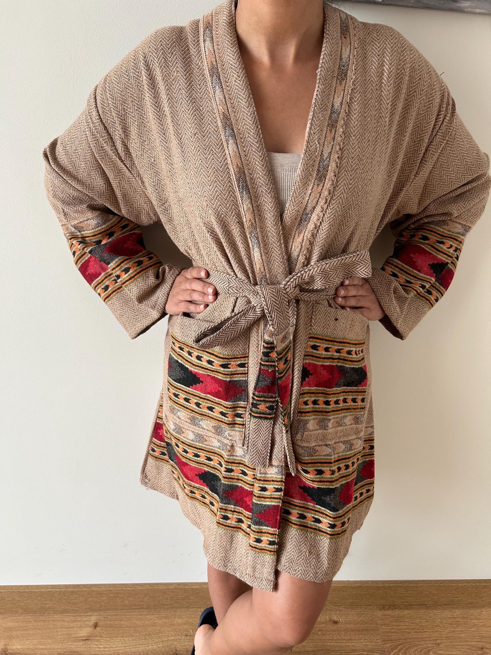 Yak Wool Jacket,short Wool Robe,gifts for Her,loungewear,spring Jacket ...
