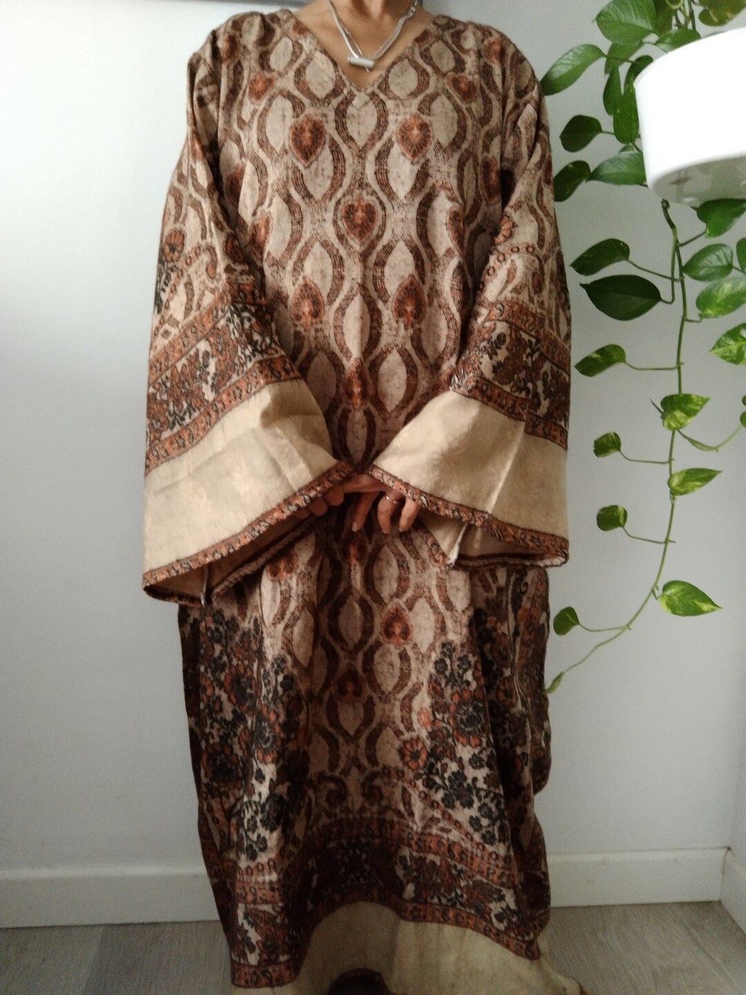 Yak Wool Caftan,wool Kaftan,winter Dress,winter Robe, Christmas Gift ...
