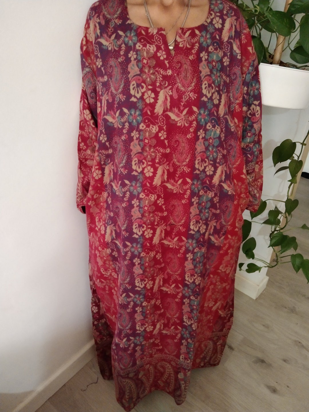 Yak Wool Kaftan,winter Kaftan,gifts for Her, Loungewear, Resort Wear ...
