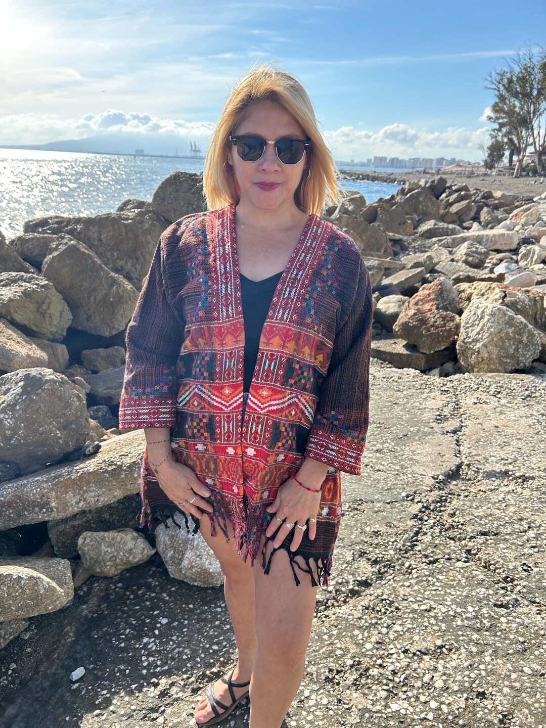 Yak Wool Kimono,resort Wear,gifts for Her,open Jacket,wool Kimono ...