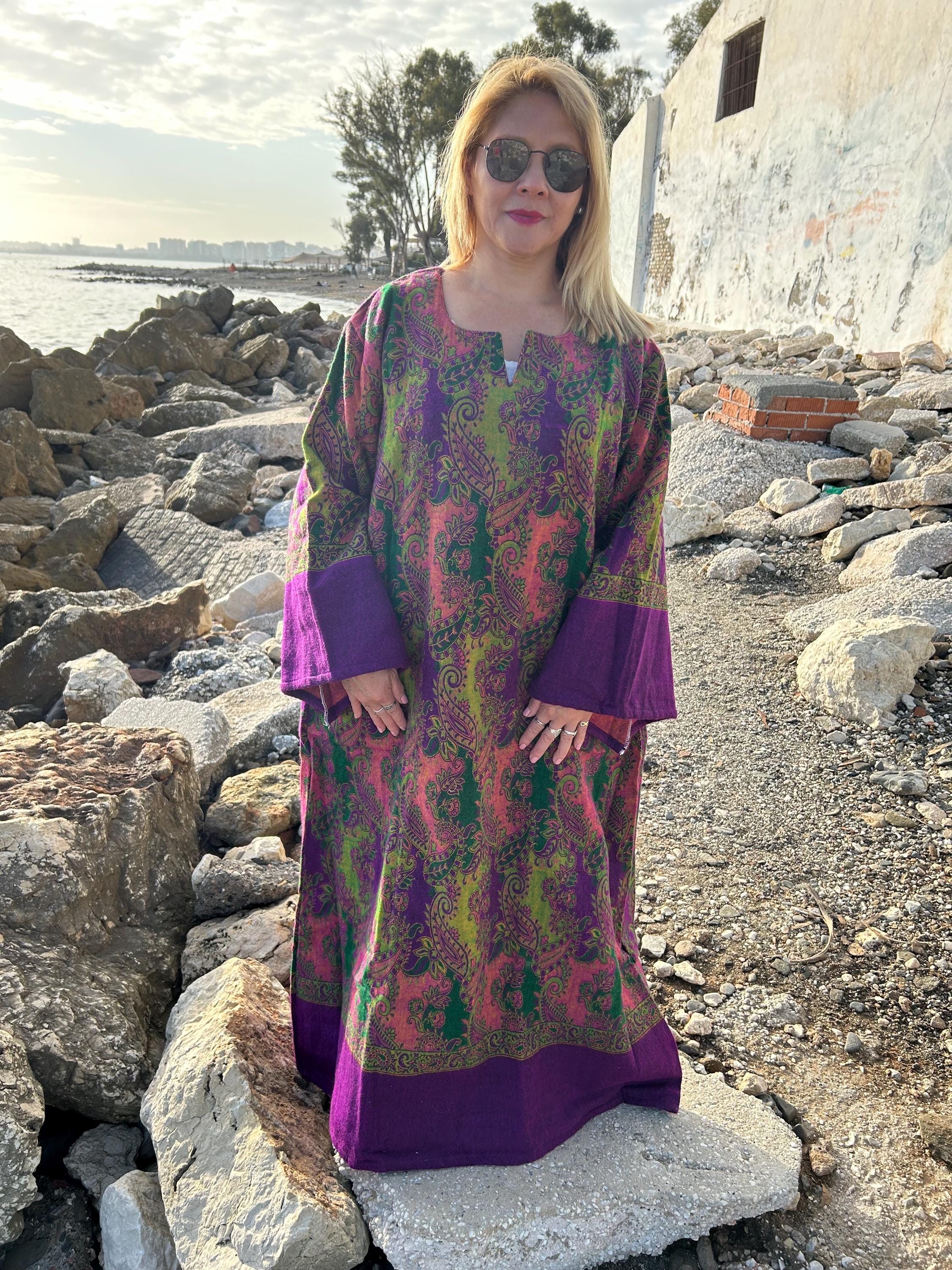 Yak Wool Kaftan,winter Kaftan,gifts for Her,resort Wear,loungewear ...