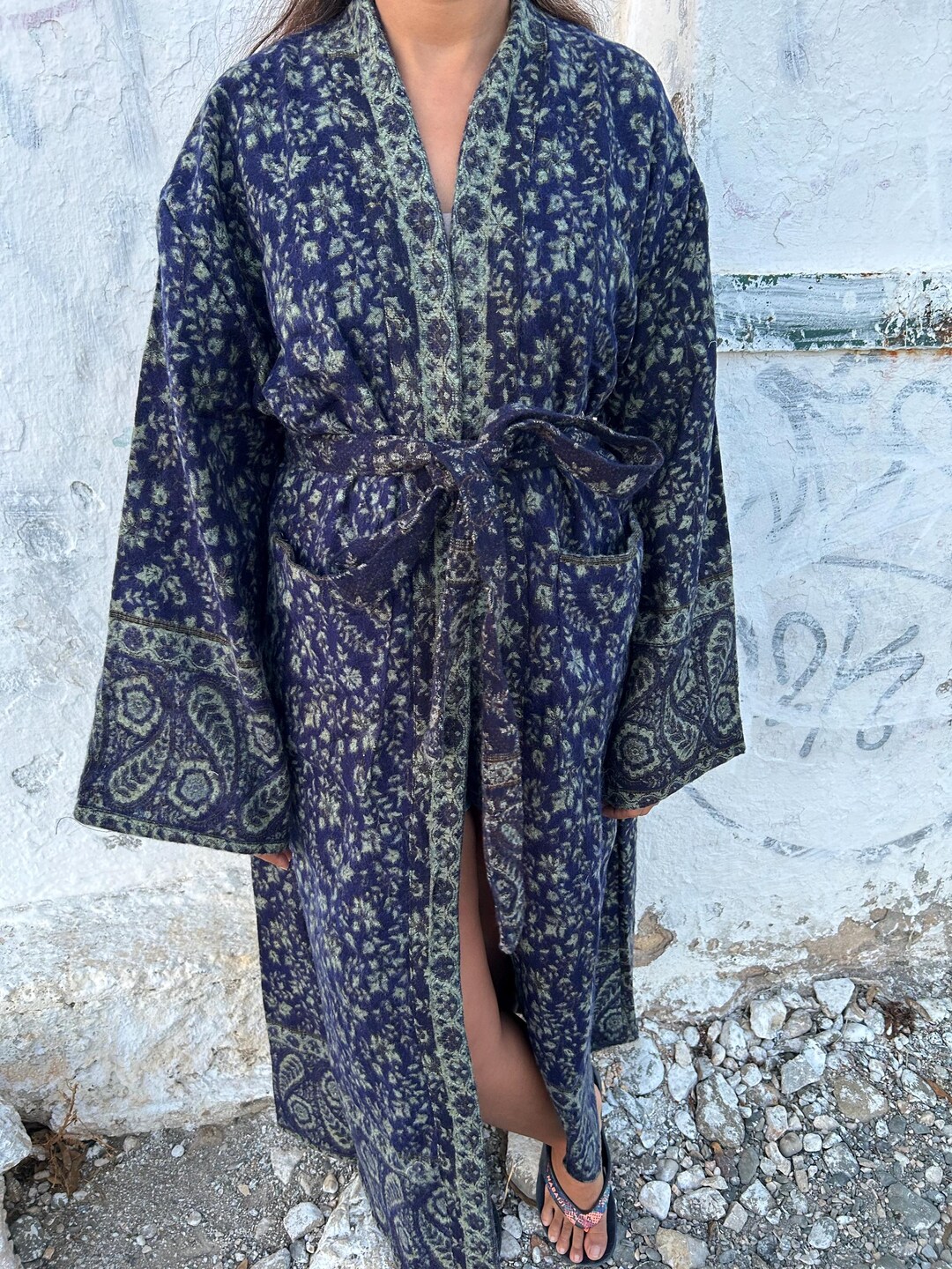 Yak Wool Robe,resort Wear,loungewear,gifts for Her,mom Postpartum Gift ...