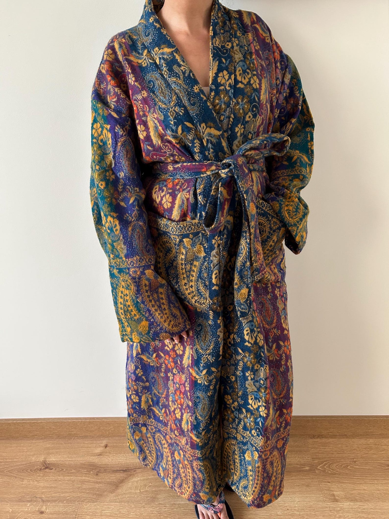 Yak Wool Robe,winter Robe,gifts for Her, Christmas Gift,boho Robe ...
