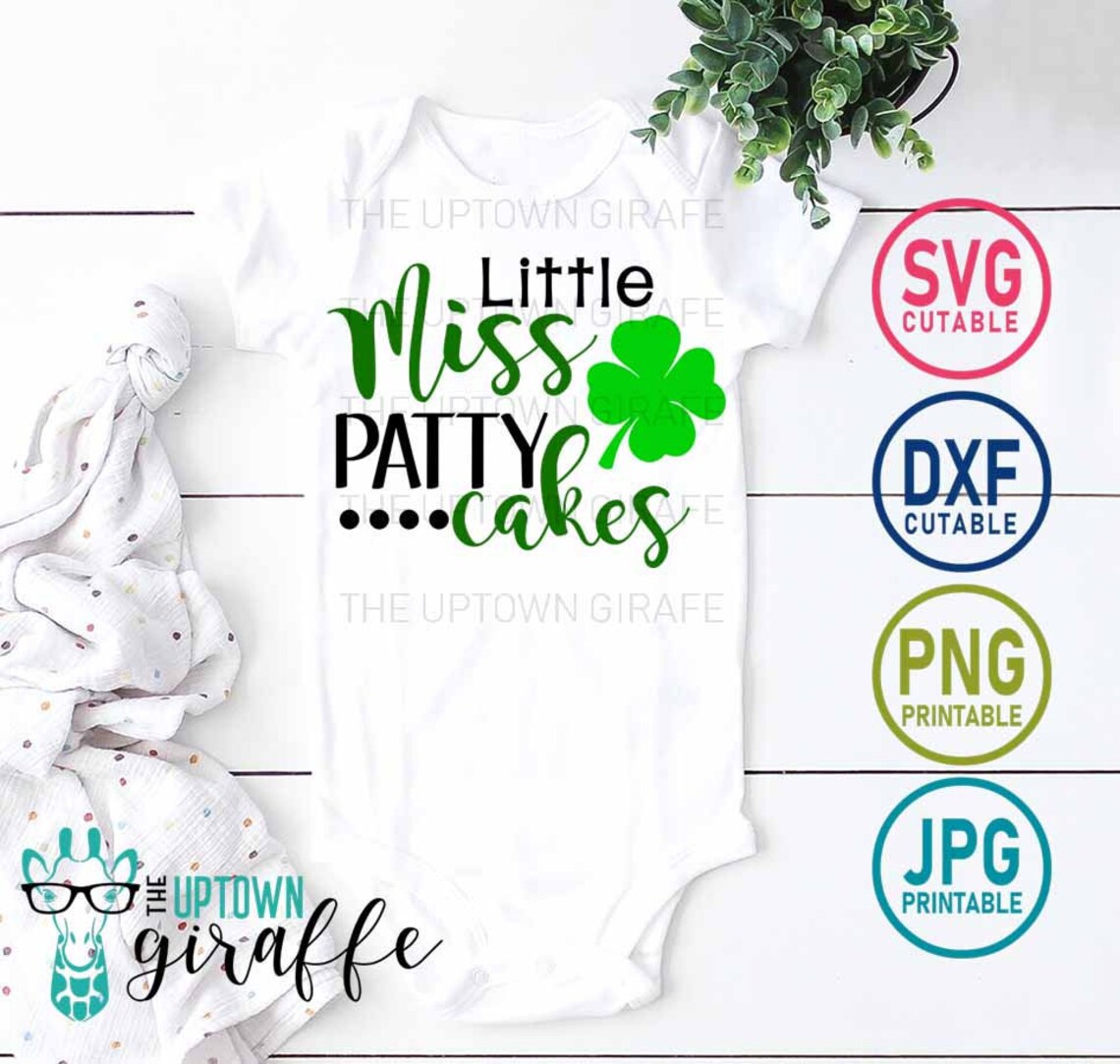 Little Miss Patty Cakes SVG St Patricks Day Shirt Svg Dxf - Etsy