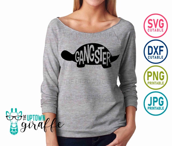 Gangster Turtle SVG Gangster Turtle Jpg Gangster Turtle - Etsy España