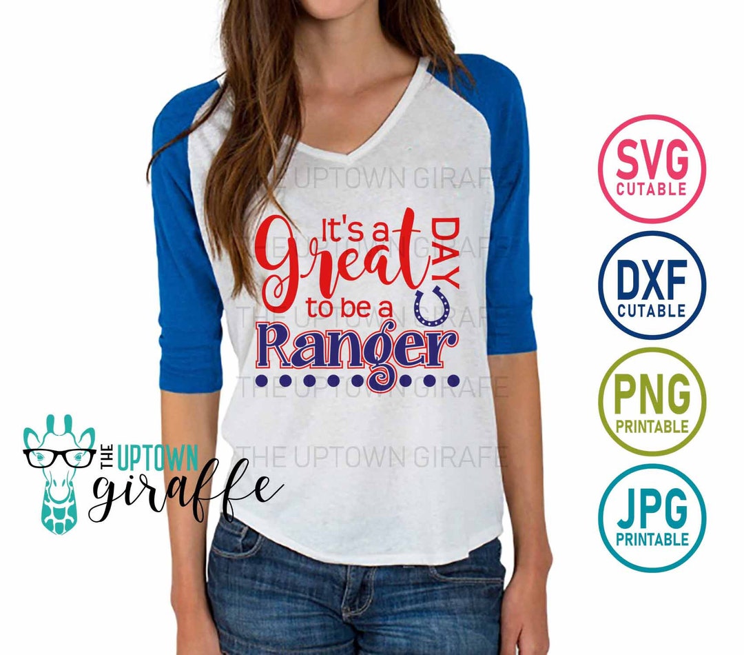Ranger Football SVG Mascot SVG It's a Great Day to Be a - Etsy