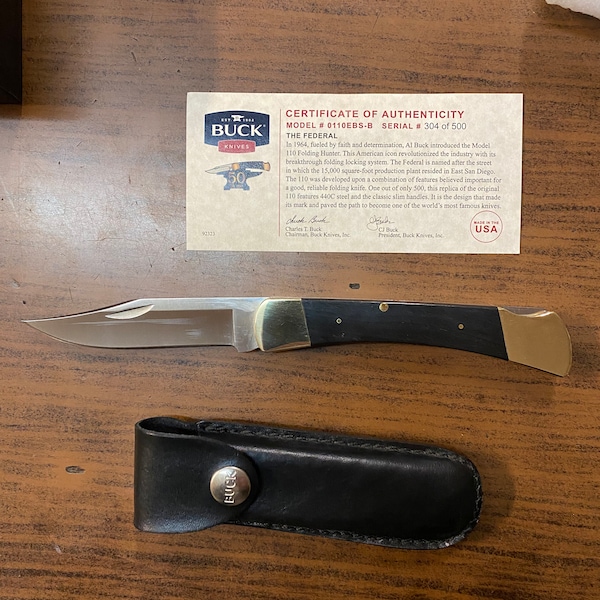 Vintage Buck Knife - Etsy