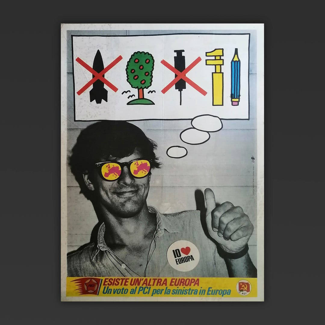 Original PCI Political Poster - There is Another Europe 50x65 CM - Etsy