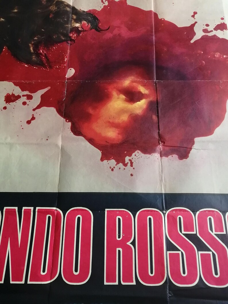 Original Movie Poster Deep Red - Profondo Rosso - Dario Argento - Etsy ...