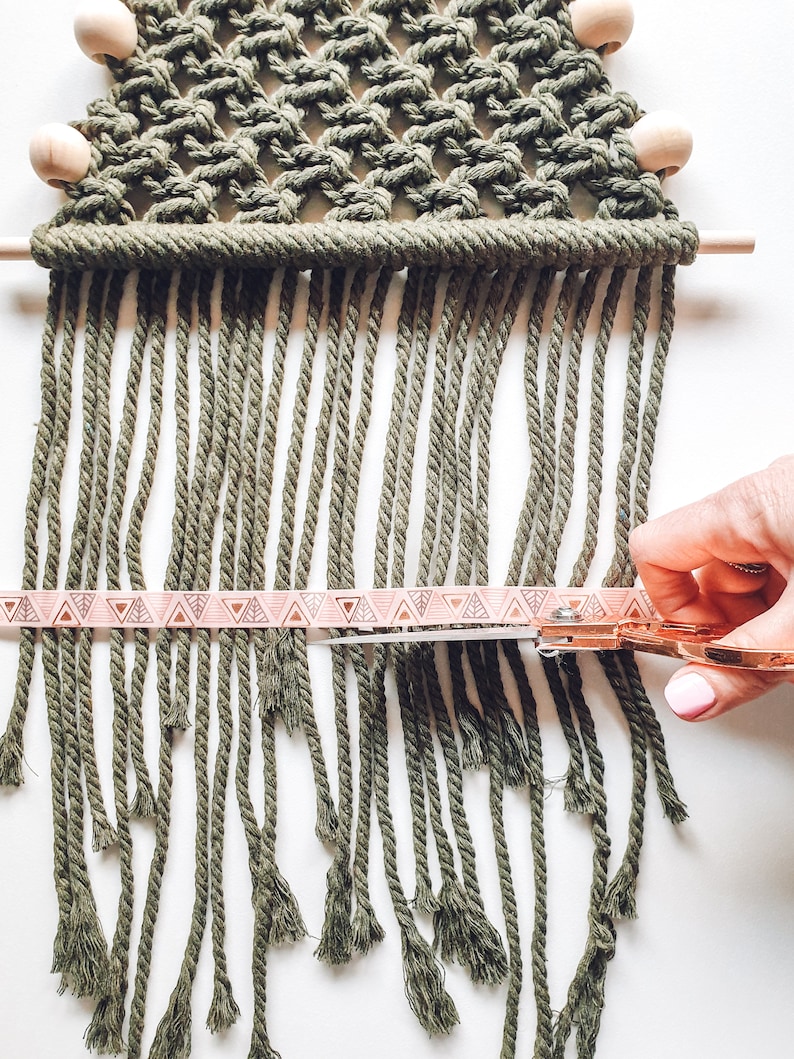 Macrame Pattern Beaded Christmas Tree Pattern/tutorial - Etsy