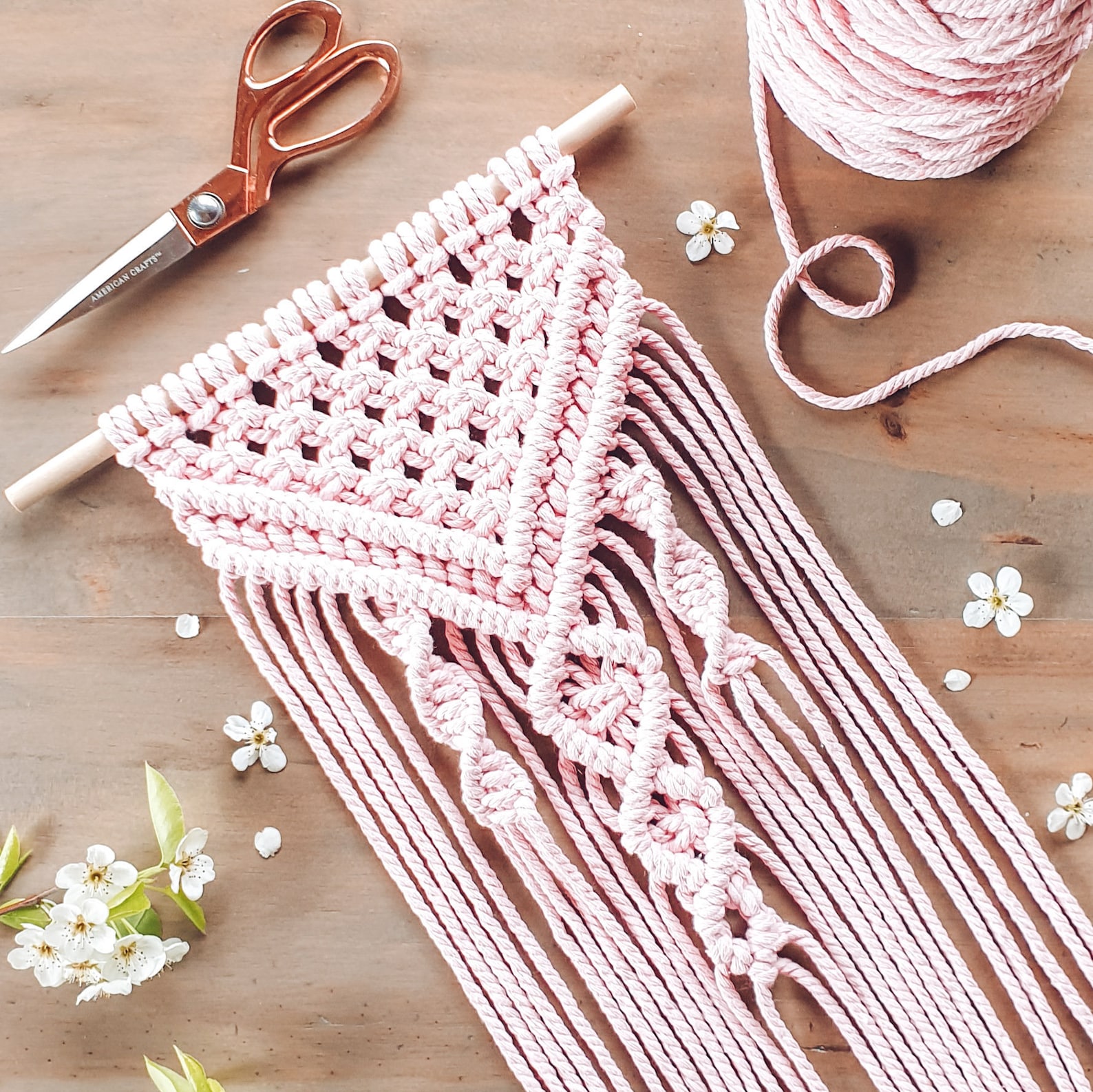 Macrame DIY KIT Wall Hanging Kit-beginner RILEY Craft - Etsy