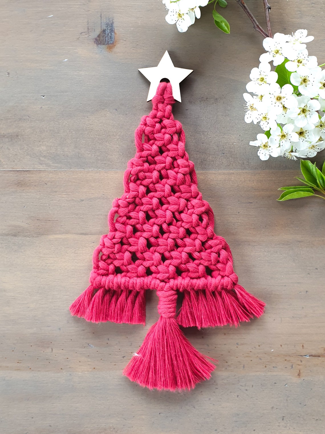 Macrame Pattern, Christmas Tree, Pattern/tutorial , PDF Download - Etsy