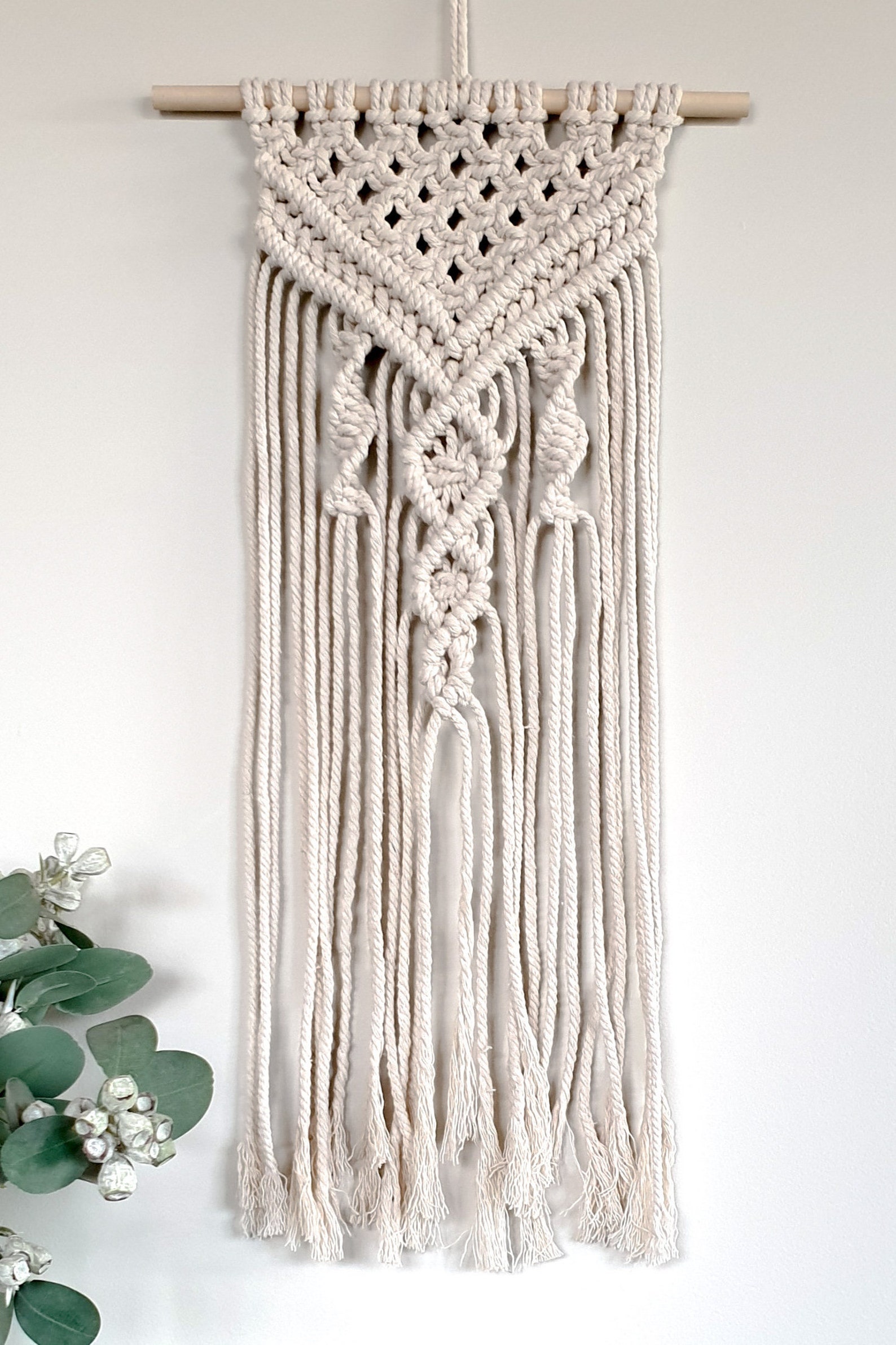 Macrame DIY KIT Wall Hanging Kit-beginner RILEY Craft - Etsy