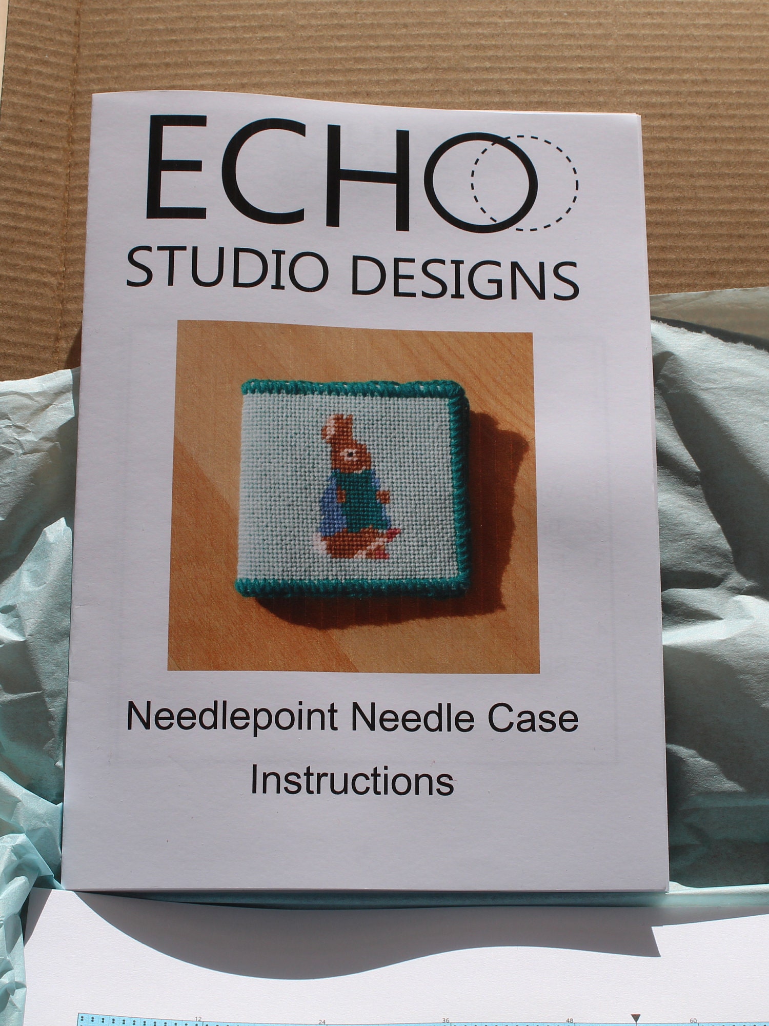 Needlepoint Tapestry Needle Case Kit Peter Rabbit - Etsy