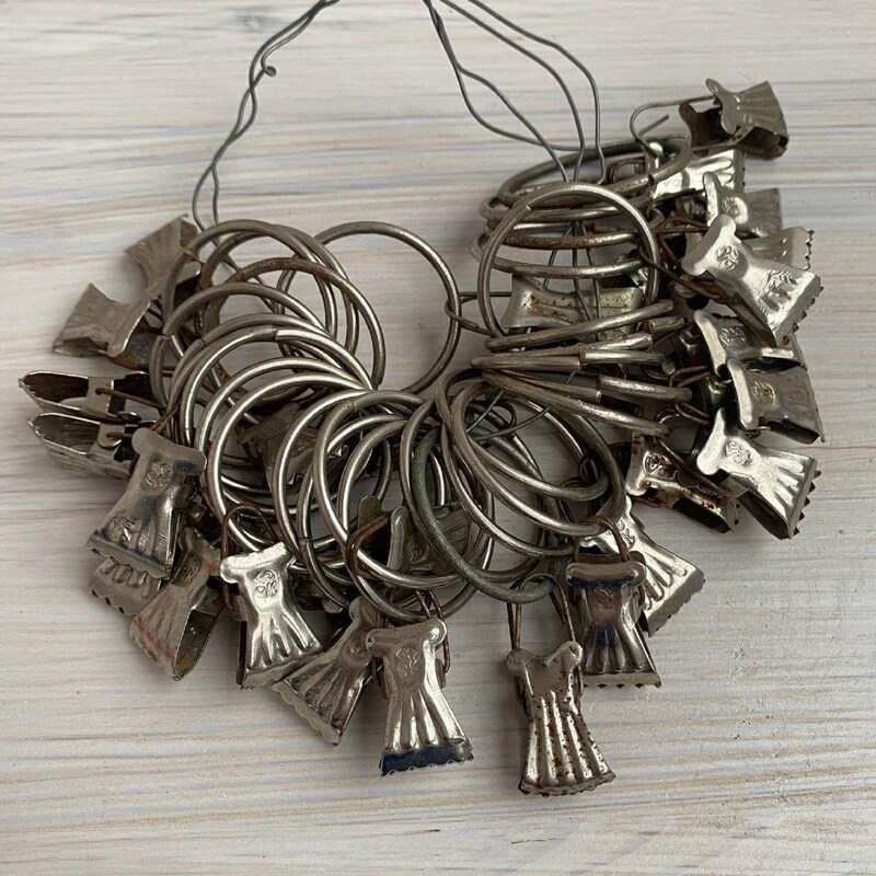Cafe Curtain Clips - Etsy