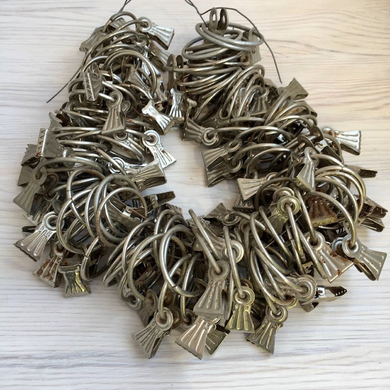 Cafe Curtain Clips - Etsy