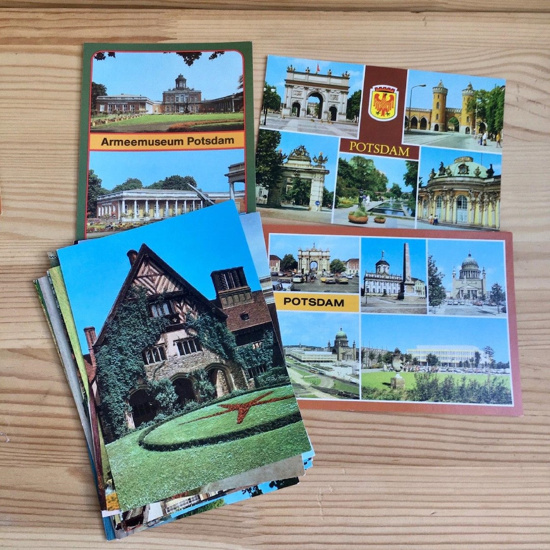 Set of 18 Vintage Postcards German City of Potsdam 80 Years of the Last ...