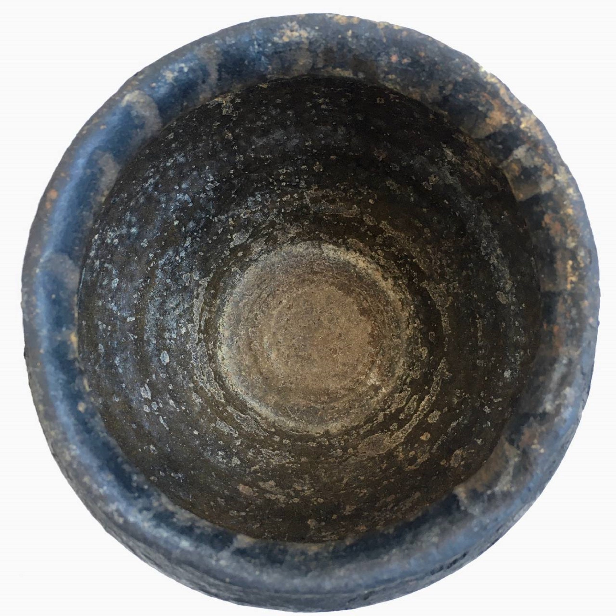 Very Old Black Pottery Crock Vintage Pottery Ceramic Ancient Vase ...