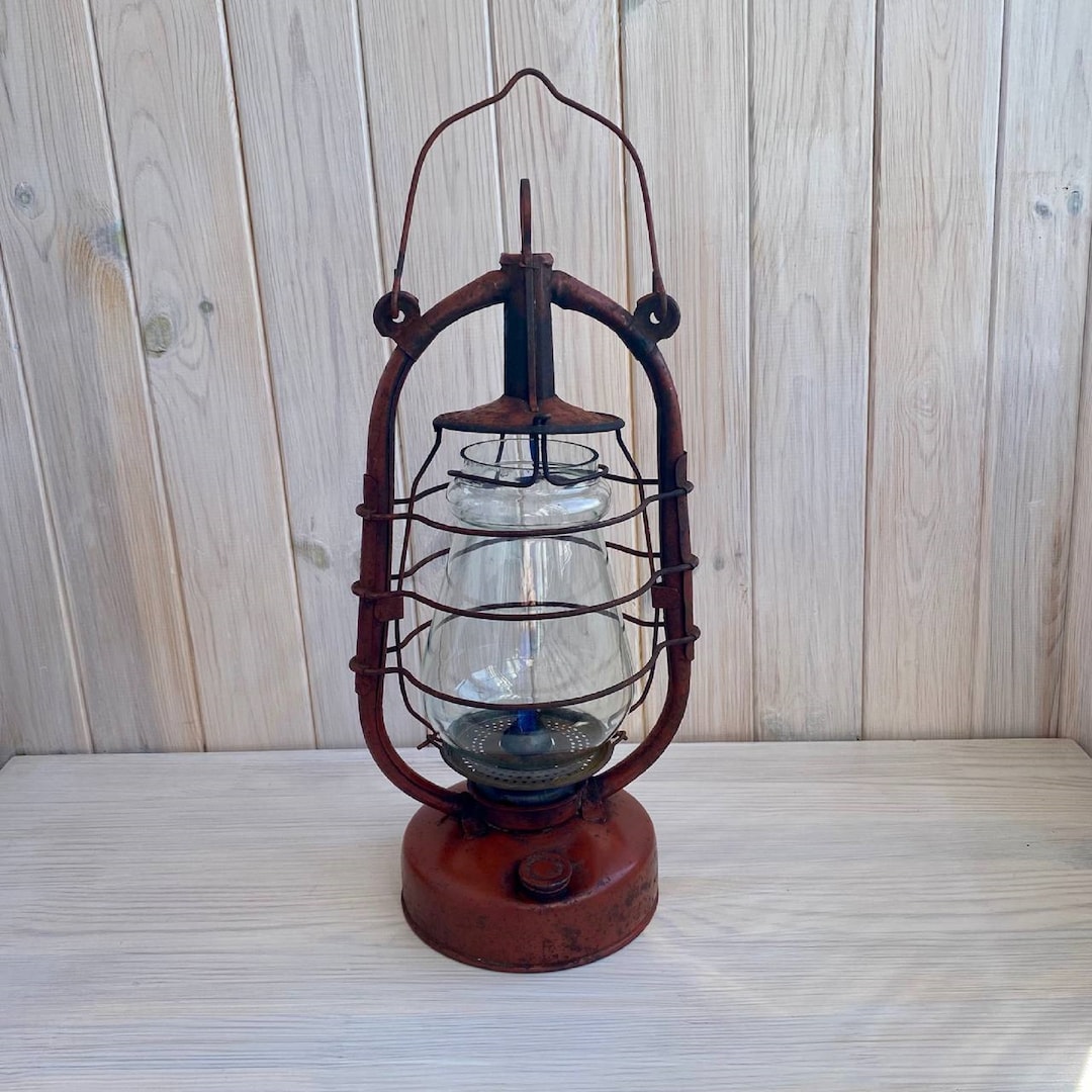 Antique Oil Lamp Old Kerosene Lamp Vintage Oil Lantern Table Kerosene ...
