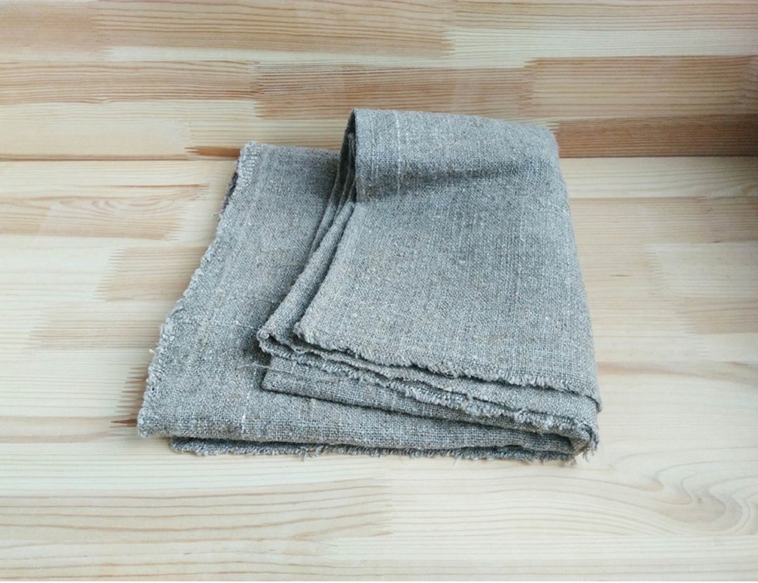 Antique Organic Homespun Cloth Vintage Linen Homespun Burlap Old Rough ...