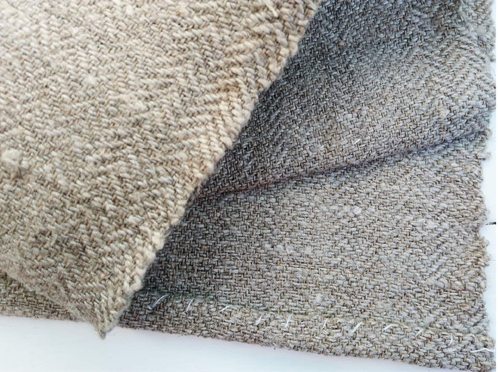 Homespun Linen Vintage Antique Homespun Cloth Rough Homespun Fabric ...