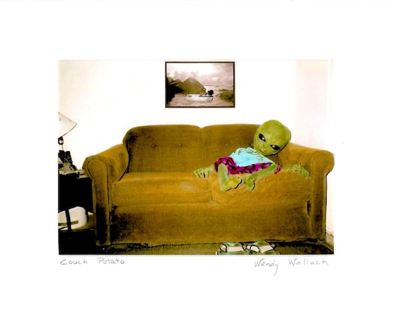 Alien Reading Couch