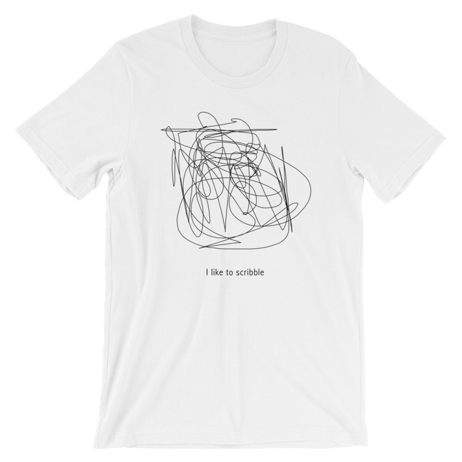 Artist I like to scribble Short-Sleeve Unisex T-Shirt | Etsy